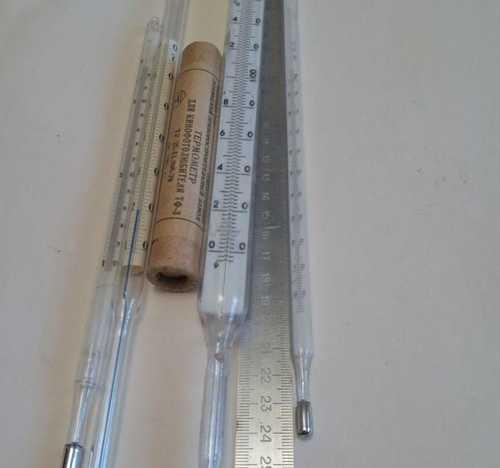 Термометр ртутный лабораторный СССР