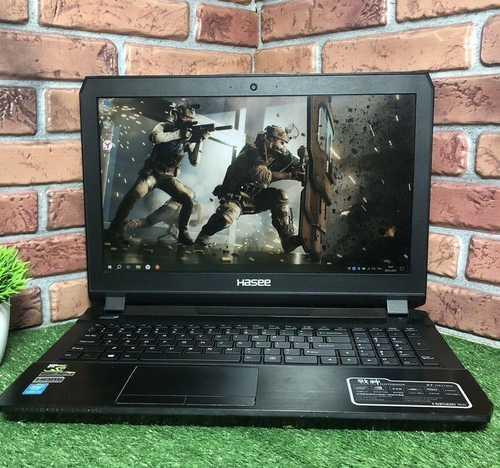 Игровой ноутбук Hasee i7/8/SSD/GTX970M/FHD