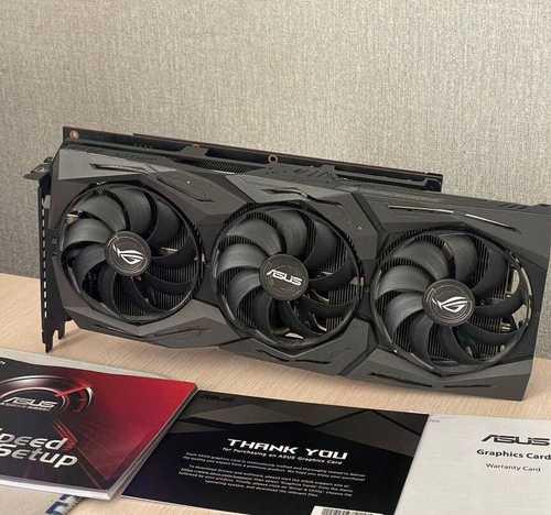 Видеокарта asus RX 5700 Rog Strix 8gb