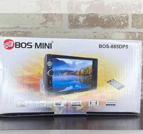 Магнитола 7" 1din Bos-Mini