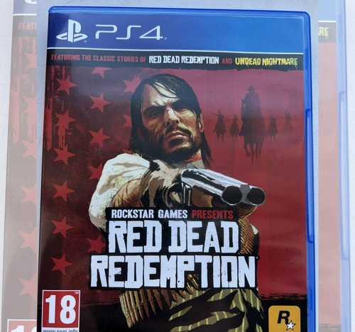 Red dead redemption ps4 диск