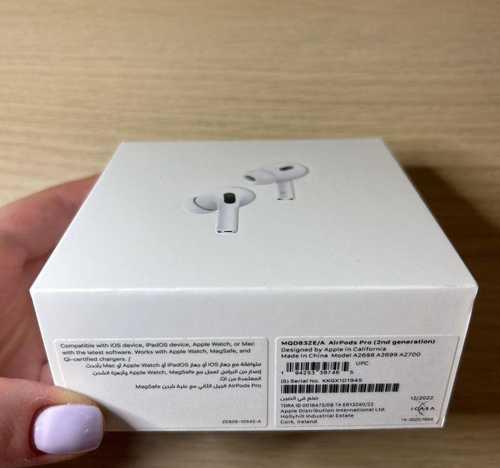 Коробка от airpods 2 pro