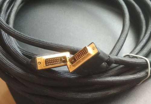 Провод dvi 24 pin длина 10 м