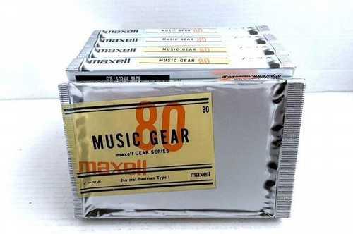 Аудиокассета Maxell Music Gear MG-1 80 - 2000 г