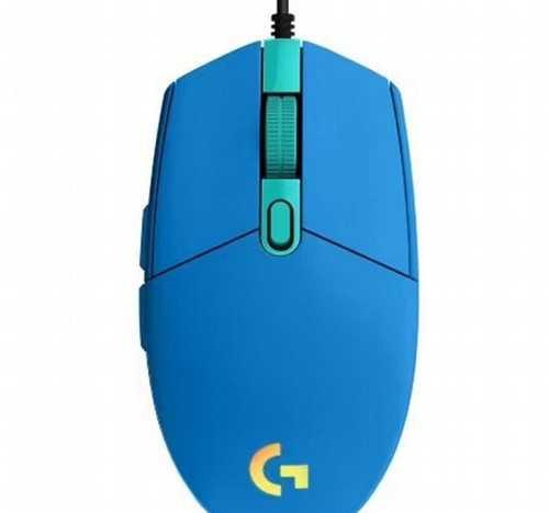 Игровая проводная мышь Logitech G102 Lightsync Bl