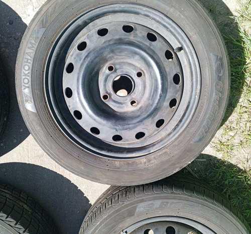 Колеса с дисками yokohama bluearth 185 60 R15 84h