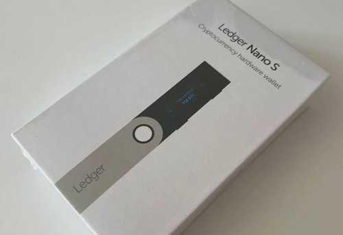 Криптокошелек Ledger Nano S, matte black (новый)