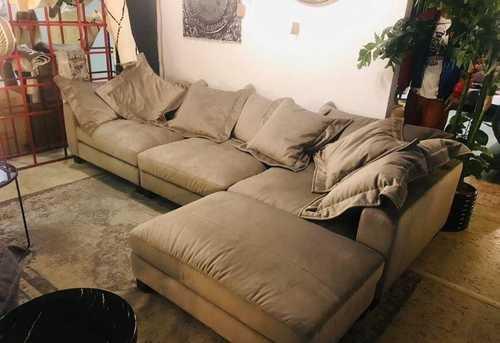 Мягкий угловой диван