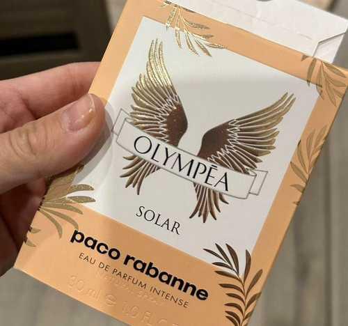 Духи новые olympéa solar paco rabanne