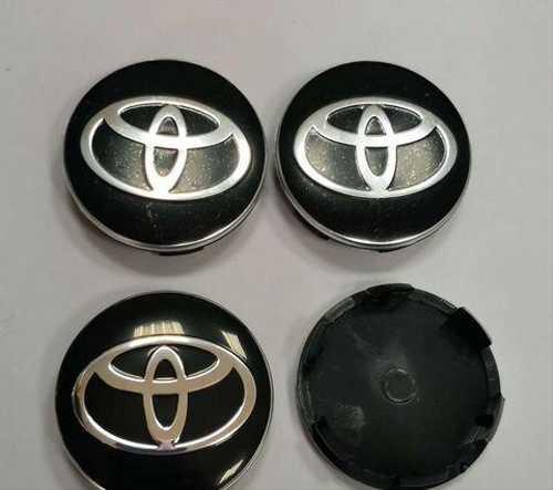 4шт Toyota колпаки для литых дисков 58мм/51мм