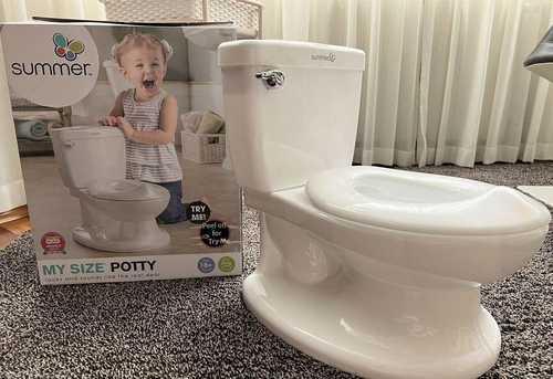 Детский горшок Summer Infant My Size Potty Белый