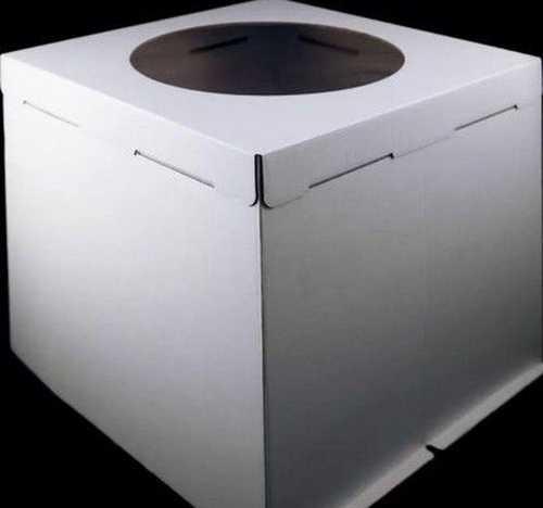 Коробка для торта с окном 30*30*30