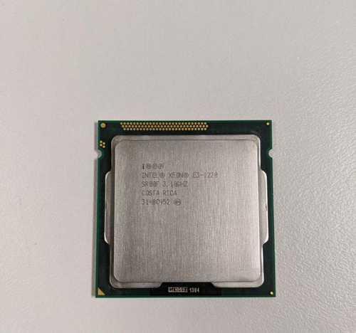 Процессор Intel xeon E3-1220