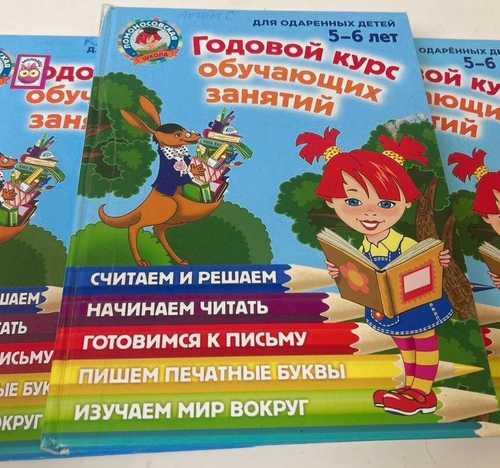 Годовой курс обучающих занятий: для детей 5-6 лет