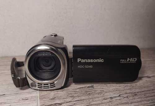 Видеокамера panasonic hdc sd40