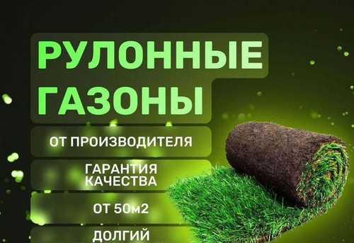 Рулонный газон. От производителя