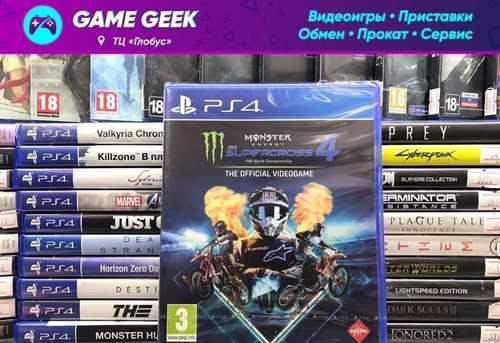 Monster Energy Supercross 4 PS4