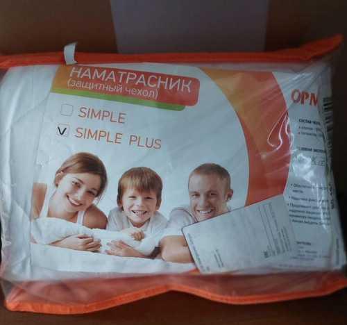 Наматрасник Орматек Simple Plus 80х190