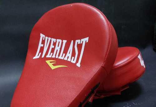 Боксерские лапы Everlast Red