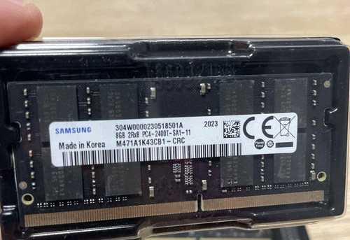 Новая sodimm samsung ddr4 8gb 2400MHz