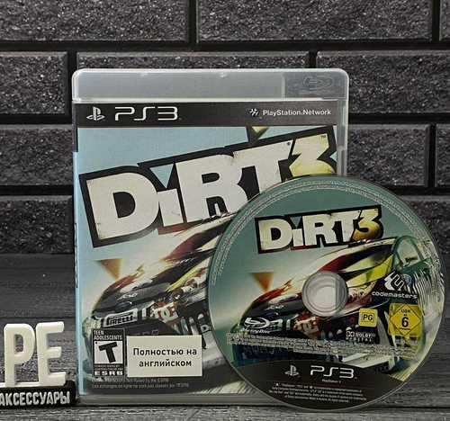 Диск DiRT 3 (PS3)