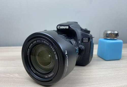 Фотоаппарат Canon 60d + объектив 17-85 F/4