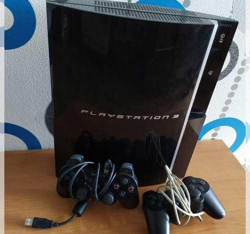 Sony playstation 3 (2 джойстика   7 игр)