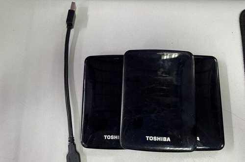 Внешний бу Toshiba V73600-C 1 tb 208 ч с кабелем