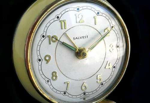 Часы будильник механика германия