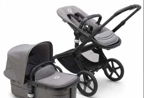 Bugaboo fox 5 grey melange 2в1