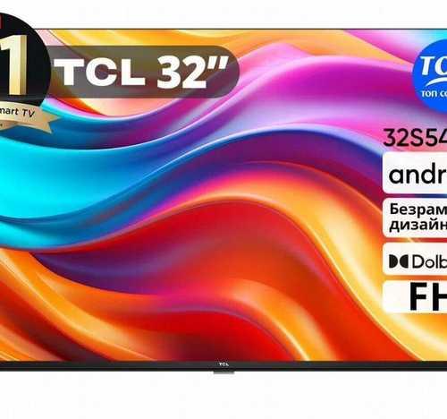 Телевизор TCL 32s5400AF 32" FHD SMART Android 11