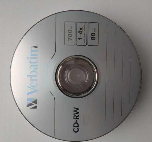 Болванка Verbatim CD-RW 5 шт