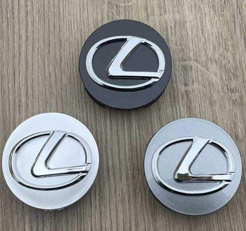 Колпачки Заглушки на литые диски Lexus Лексус 62мм