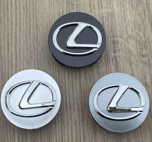 Колпачки Заглушки на литые диски Lexus Лексус 62мм