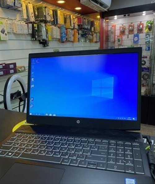 Игровой hp 15-cx007 i5-8250/ssd120/gtx1050