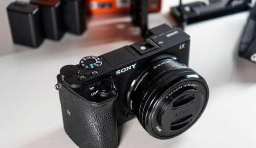 Фотоаппарат Sony A6500 с kit-объективом и клеткой