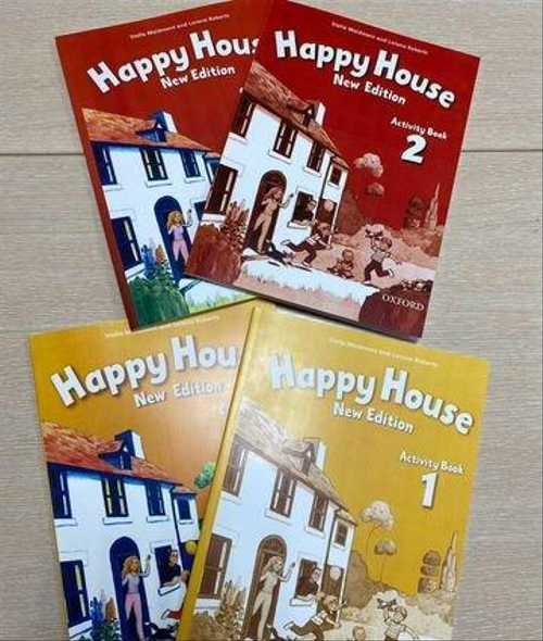 Happy house 1-2 (книги и раб.тетради)