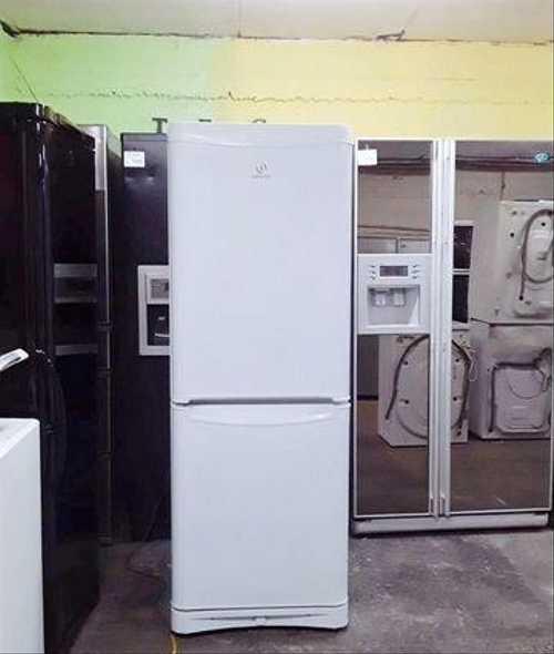 Холодильник Indesit низкий бу белый