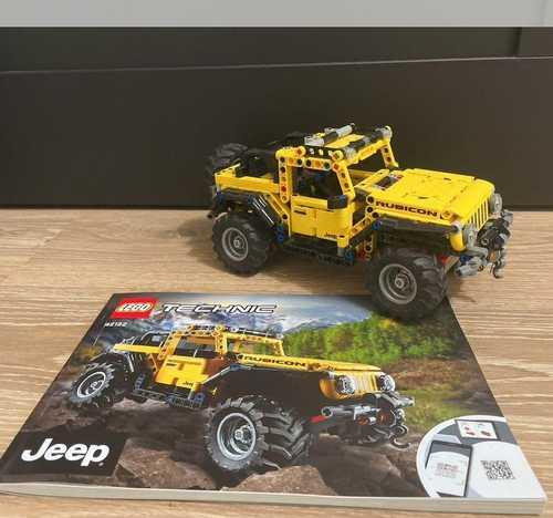 Lego technic 42122 jeep wrangler