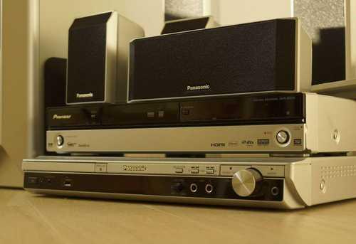 Pioneer DVR -550H-S + Panasonic SC-PT550