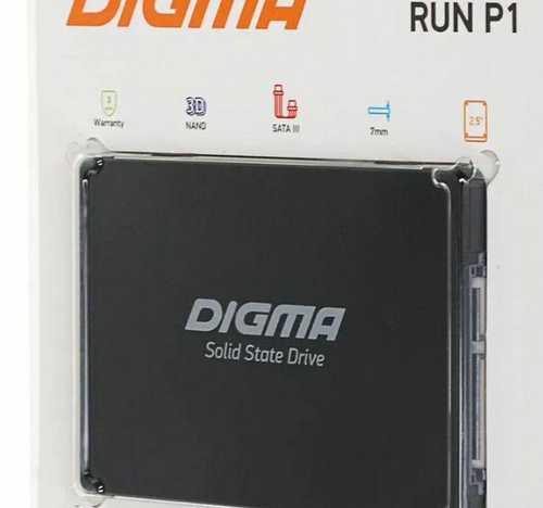 SSD 512Gb Digma Run P1 dgsr2512GP13T 2.5" на гаран