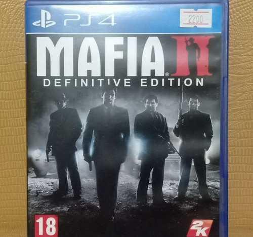 Mafia 2 Definitive edition PS4