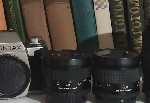 Фотокамера Contax S2 с объективами Carl Zeiss