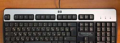 Клавиатура HP KU-0316 Black-Silver USB