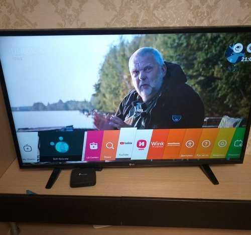 Телевизор SMART tv 43 бу lg