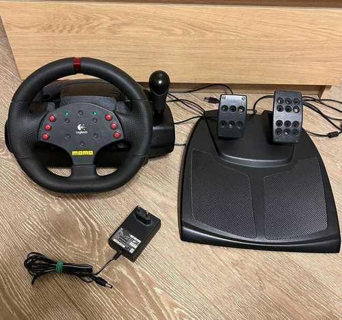 Игровой руль Logitech momo racing