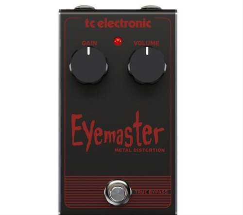 TC electronic eyemaster metal distortion педаль