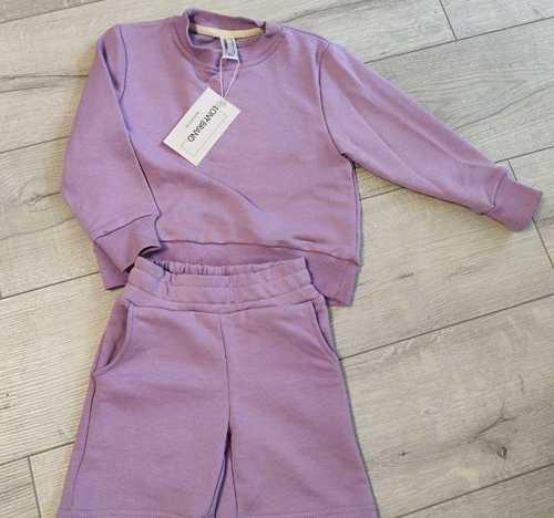 Детский костюм толстовка и шорты