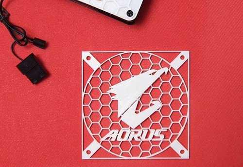 Кулера пк вентилятора решетка aorus 120мм
