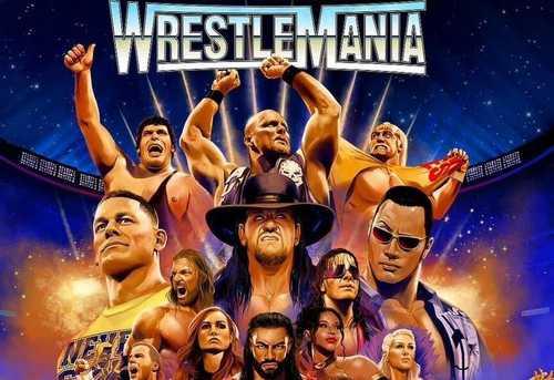 WWE 2k24 forty years of wrestlemania PS4 PS5